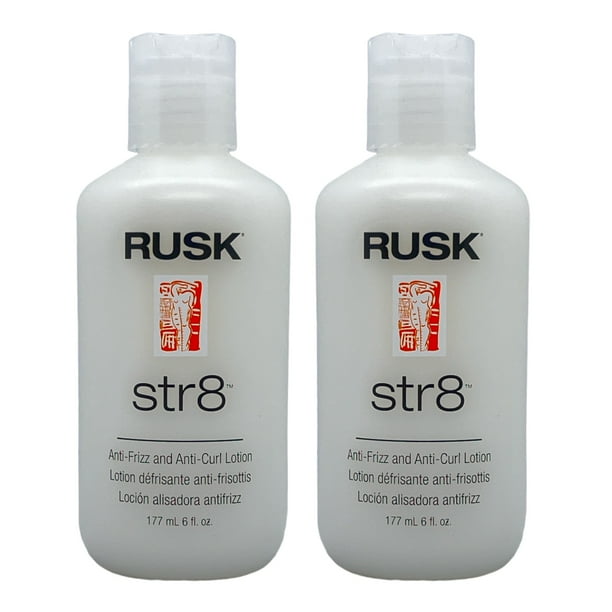 Rusk Str8 Anti Frizz and Anti Curl Lotion 6 Oz (Pack of 2) - Walmart.ca