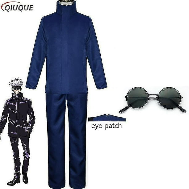2023-anime Jujutsu Kaisen Gojo Satoru Cosplay Costume Tops Pants Eye ...