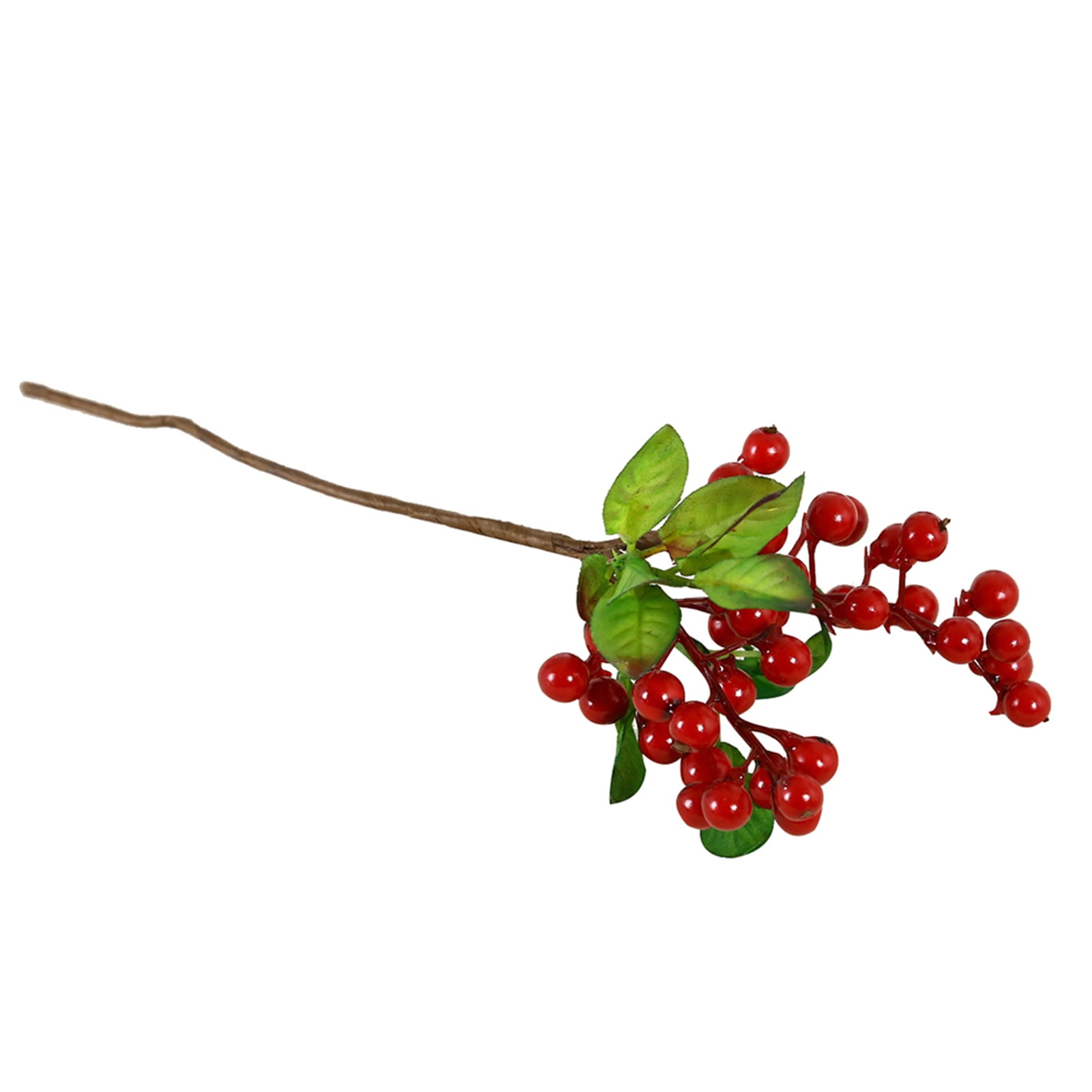 Plastic Artificial Flowers Berries Blueberry Fruit Fake Silk Flowers ...