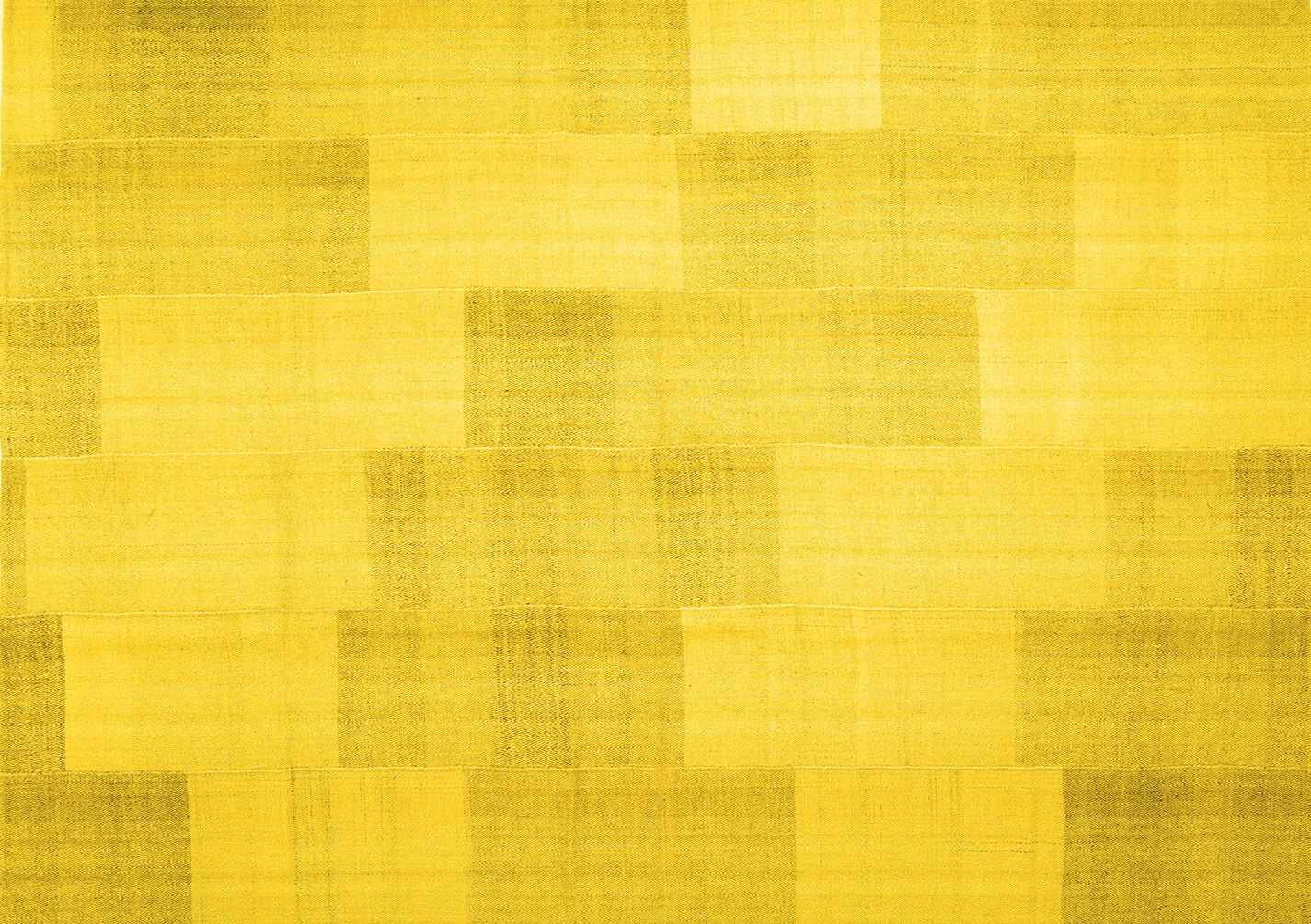 Ahgly Company Indoor Rectangle Solid Yellow Modern Area Rugs, 2' x 3 ...
