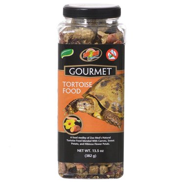 Zoo Med Laboratories Gourmet Tortoise Food 13.5 Oz - Walmart.com