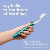 Hello Manual Adult Toothbrush Replacement Heads, Soft Tapered Bristles ...