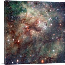 ARTCANVAS Orion Nebula Hubble Telescope NASA Canvas Art Print - Size ...