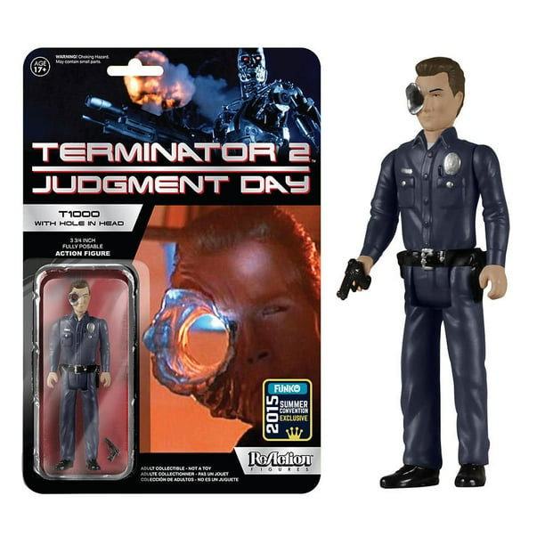Funko ReAction Figure Terminator 2 T1000 - With Hole In Head Exclusive ...
