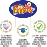 14' Cindy Peach Girl Hand Puppet with Moveable Mouth for Adults and ...