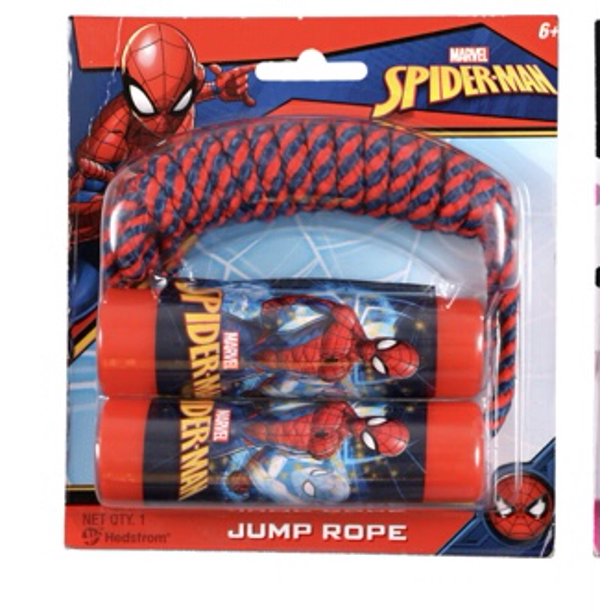 Hedstrom Licensed Character Braided Jump Ropes (Spiderman) - Walmart.com