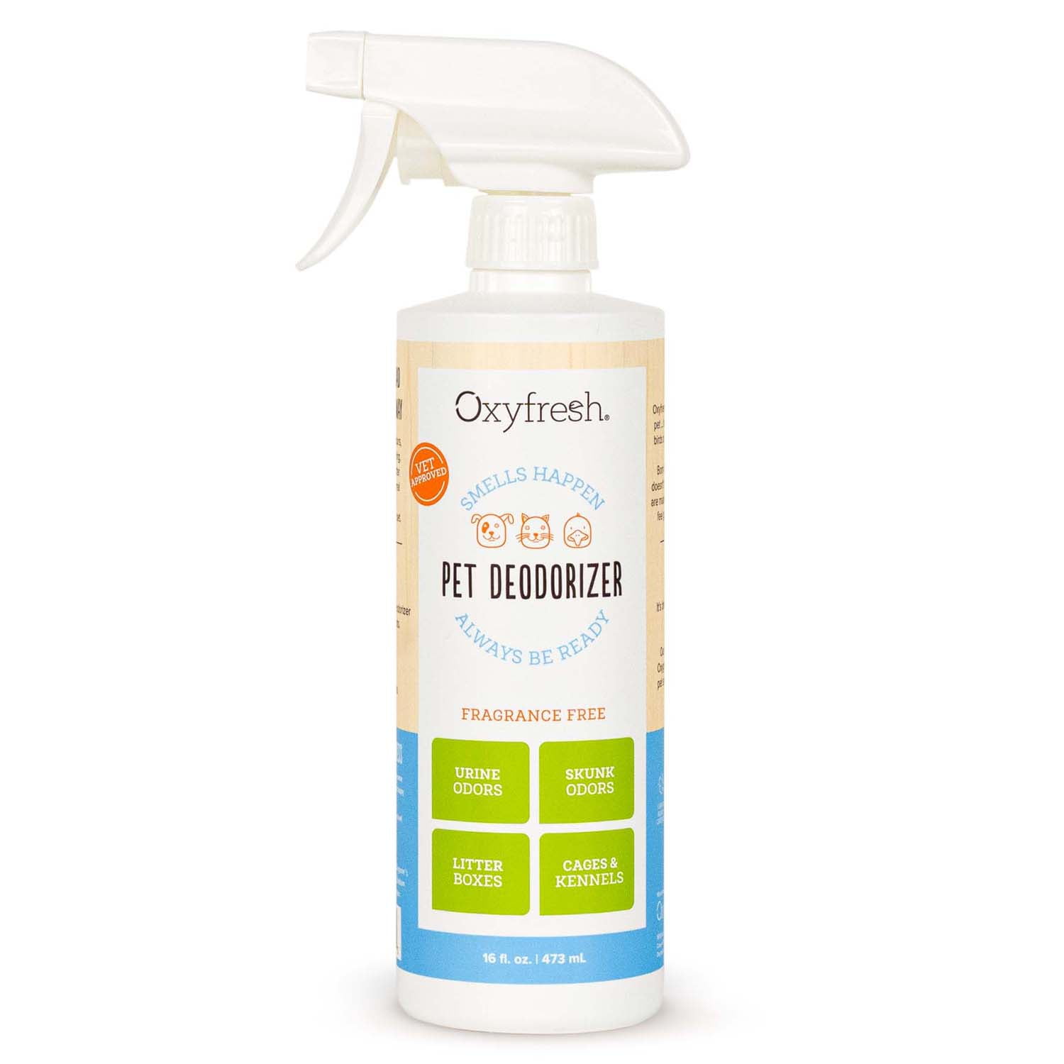 Oxyfresh Premium All-Purpose Cat & Dog Deodorizer – Non Toxic Unscented ...