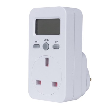 YERDGARY Small Screen Power Metering Socket Power Monitor Smart Billing ...