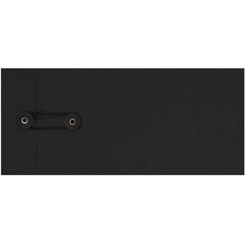 #10 Button & String Envelopes (4 1/8 x 9 1/2) - Midnight Black (50 Qty ...