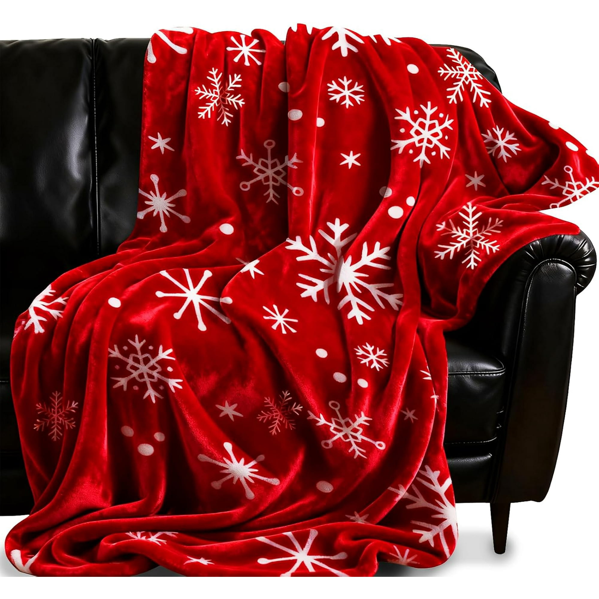 Click here for Salafire Christmas Throw Blanket Snowflake For Sof... prices