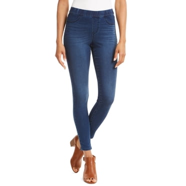 Just My Size Women’s Plus Size Pull-On Stretch Denim Bootcut Jeggings ...