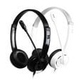 Wire Headsets Over Ear Noise Cancelling Headphone with 3.5mm Plugs and ...