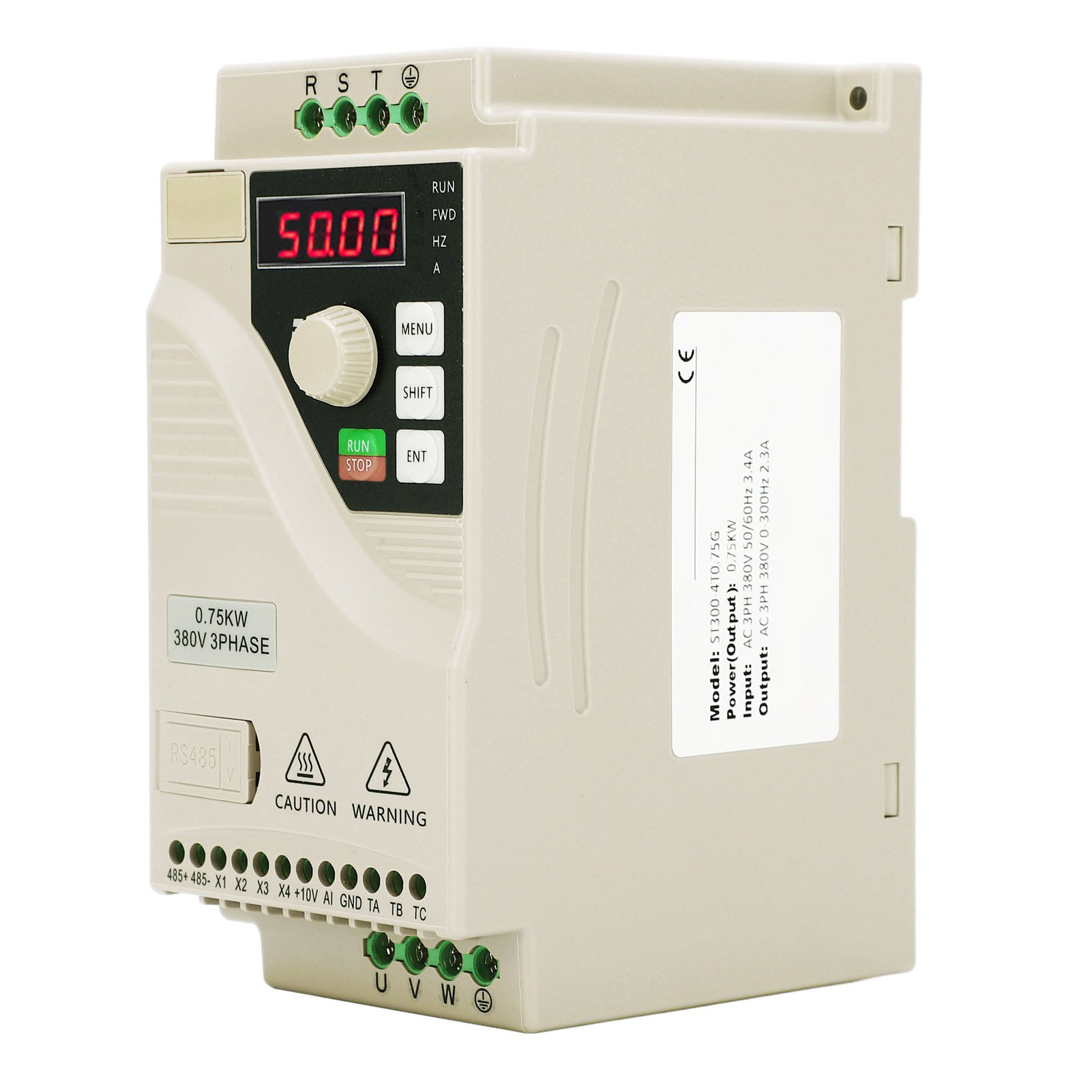 Variable Frequency Drive Inverter VFD 3 Phase AC380V Input Output ...