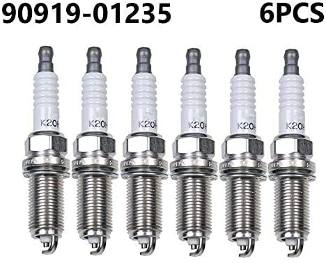 Bapmic 90919-01235 Spark Plugs Compatible with Toyota Tacoma 4Runner ...