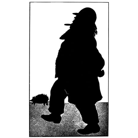 Johannes Brahms (1833-1897). German Composer And Pianist. Silhouette By ...