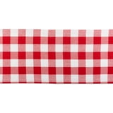 Red and White Buffalo Check Table Runner 14x108 - Walmart.com