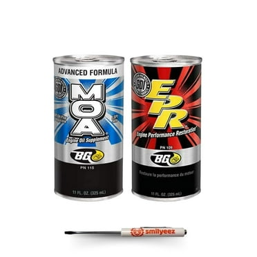 BG MOA Superior Engine Protection Motor Oil Additive 11oz, 3 Pack ...