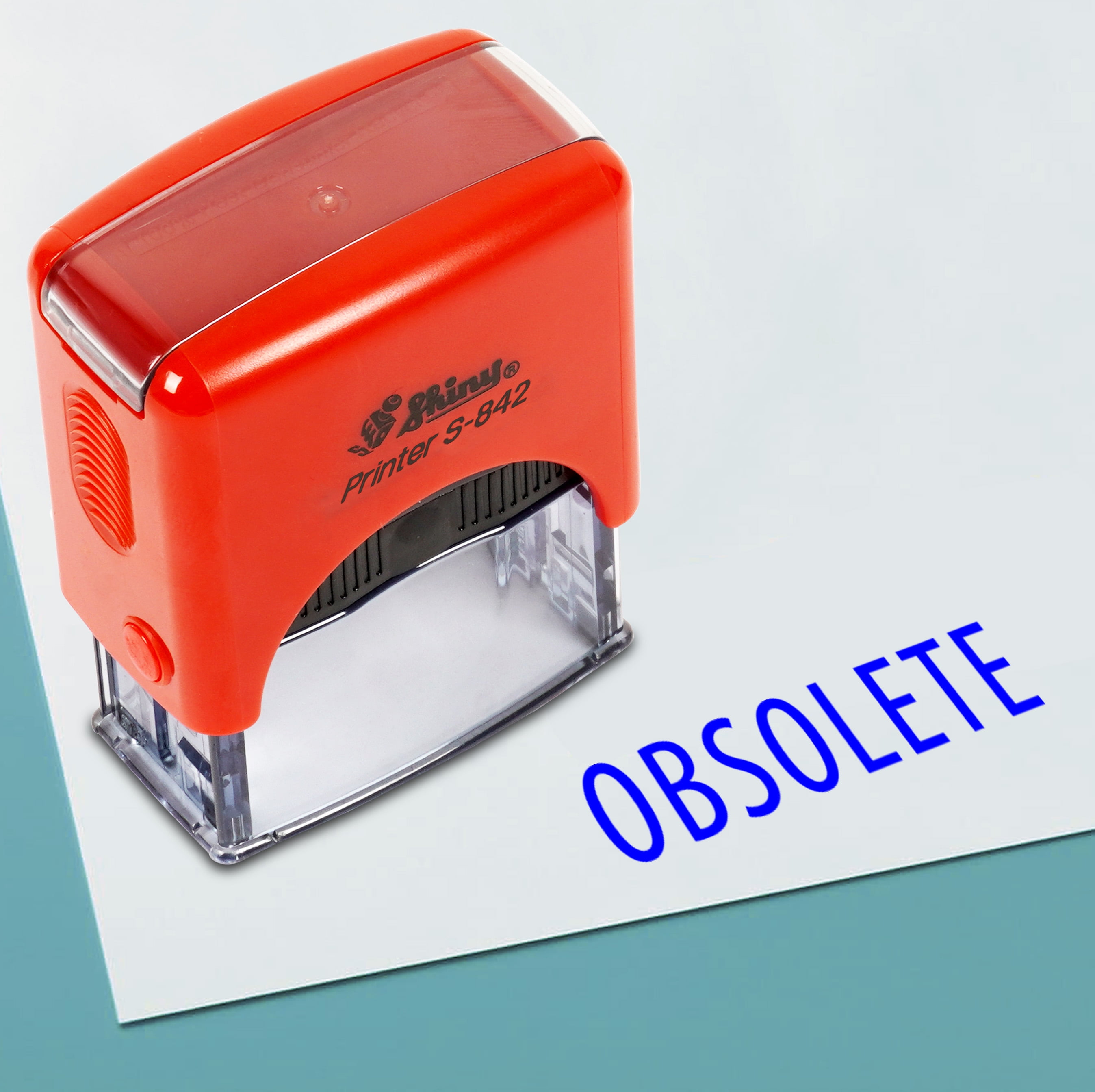 Printtoo Obsolete Self Inking Rubber Stamp Pre,Inked Office Stamp, Home ...