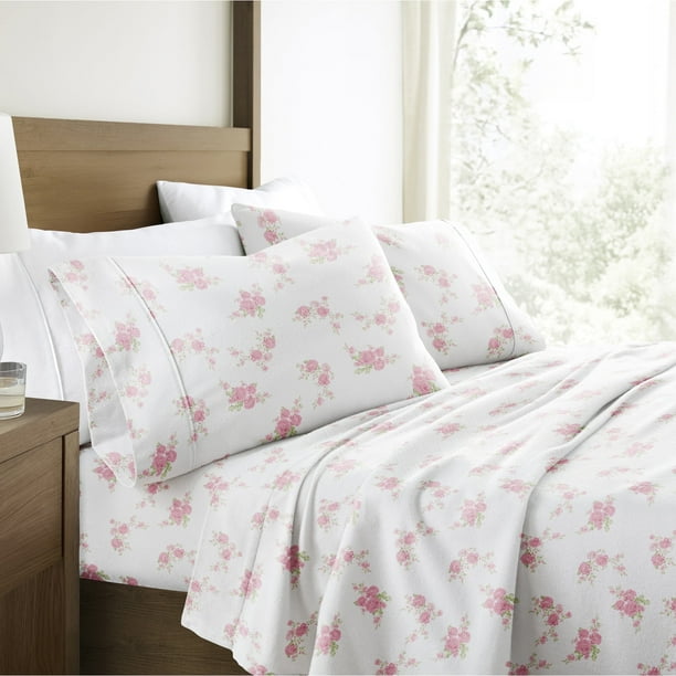 Juego de Sábanas de Franela 100% Algodón para Ropa de Cama Tamaño Queen ...