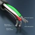 USB 4 Wire Pigtail Cable USB 2.0 Male Plug 4 Pin Bare Wire Extension ...