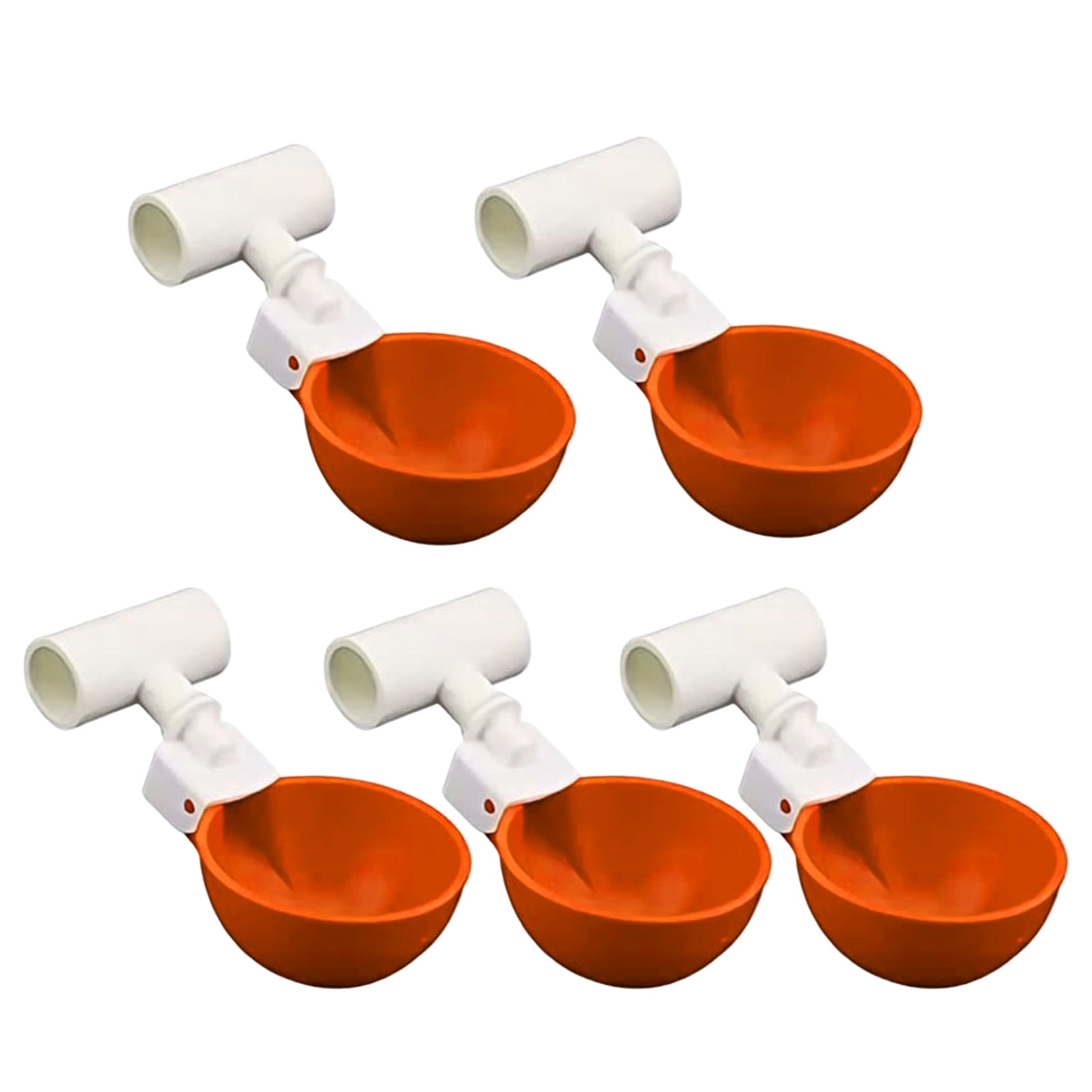 Hesroicy Leakproof Chicken Drinker Set - 5Pcs with 1/2" PVC Tee ...
