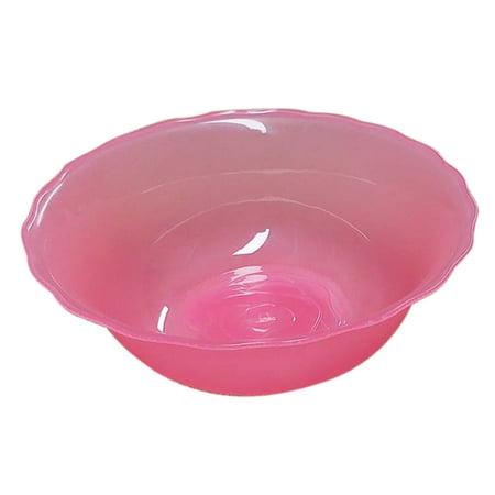 Coolmee Mini Washbasin Translucent Round Plastic Wash Basin Cleanser ...