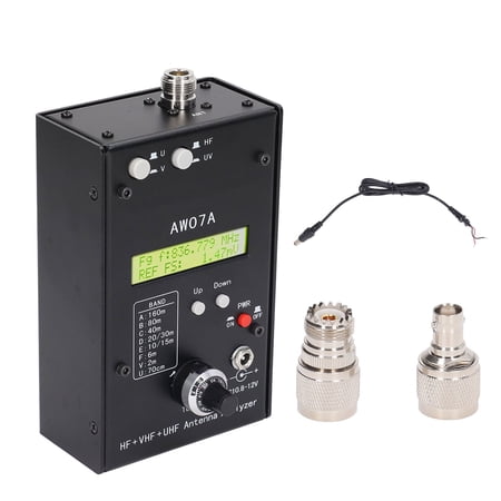 Analyseur d'Antenne SWR AW07A HF VHF UHF 490Mhz Testeur d'Idéité SWR ...