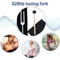 528Hz Tuning fork for Sound Therapy Meditation, Premium Aluminum Alloy ...