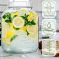 1 Gallon Glass Jar with Lids,2 Pack Super Wide Mouth Large Mason Jars ...