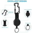 3 Pcs Retractable Key Chain Multitool Badge Holder Retractable Badge ...