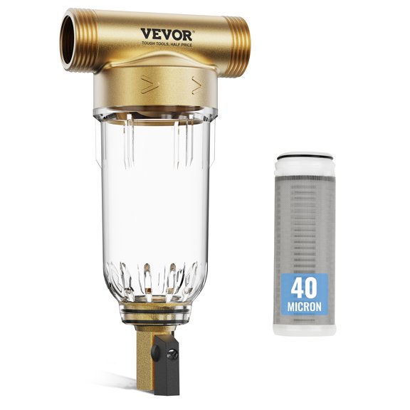 SimPure Whole House Water Filter System, 3-Stage Filtration, Carbon and ...