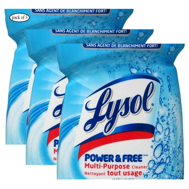 Lysol Power & Free Multi-Surface Cleaner With Hydrogen Peroxide ...