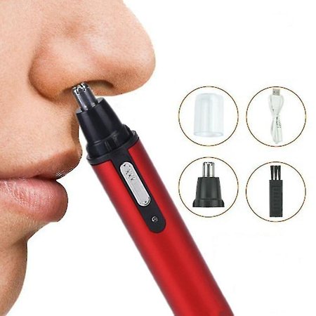 Lepai Nose & Ear Hair Tmmer/removal & Aver Face Neat Clean RazorNose ...