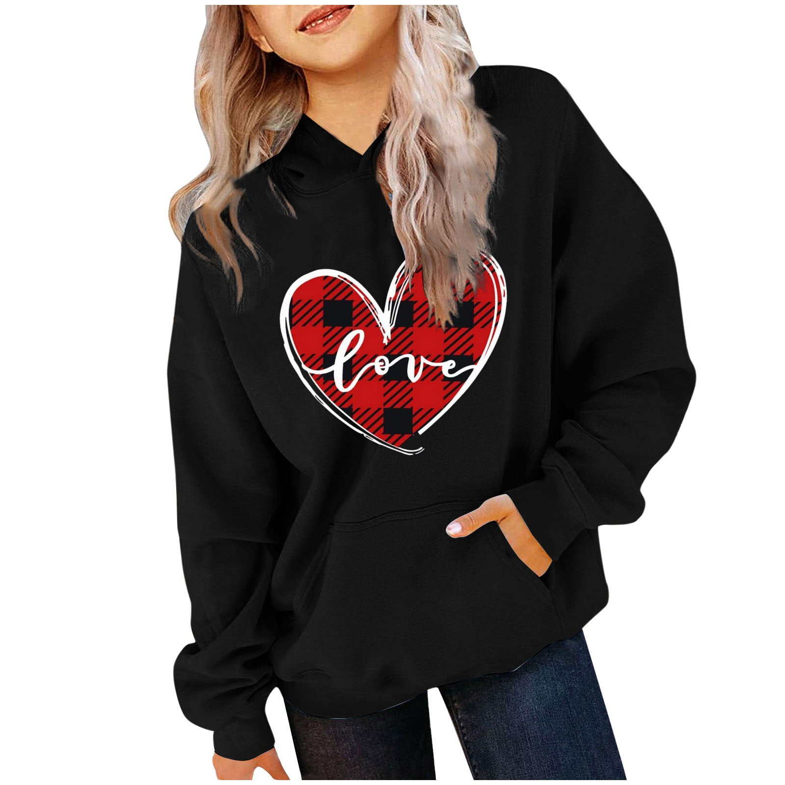 Click here for Milgrthf Valentines Hoodies Sweatshirt For Tween G... prices