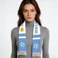 Soccer Fan Scarf, 2026 Double Side Print Scarf for World Soccer Matches ...