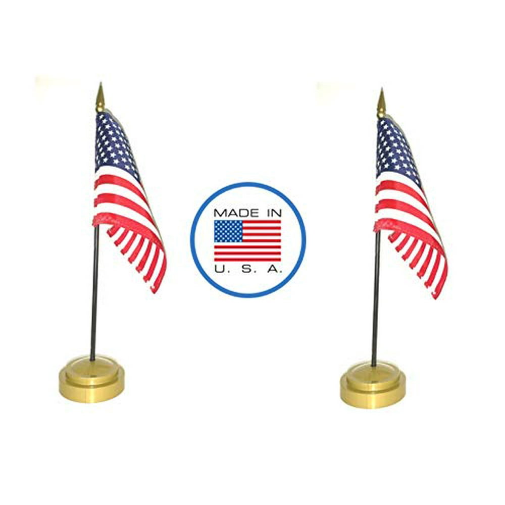 Made in The USA. 2 United States Rayon 4"x6" Miniature Office Desk ...