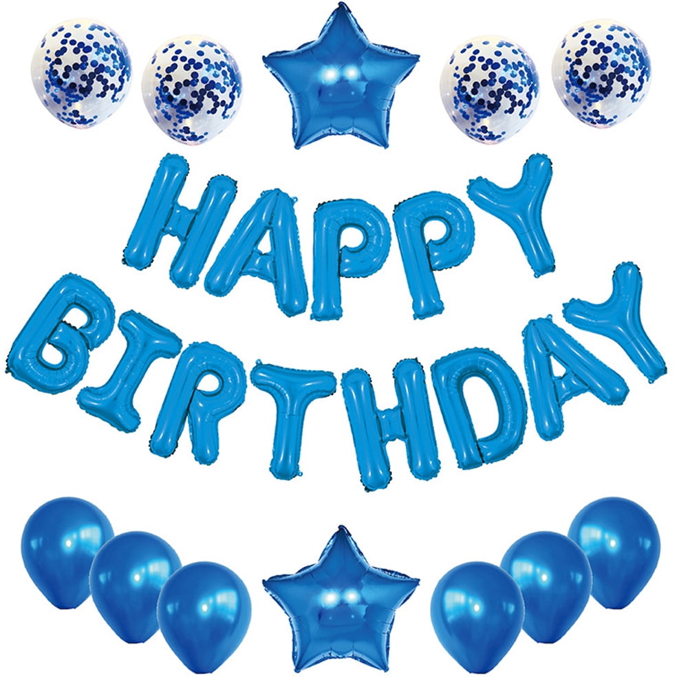Click here for Hesignd Happy Birthday Balloons Decorations Set Ba... prices