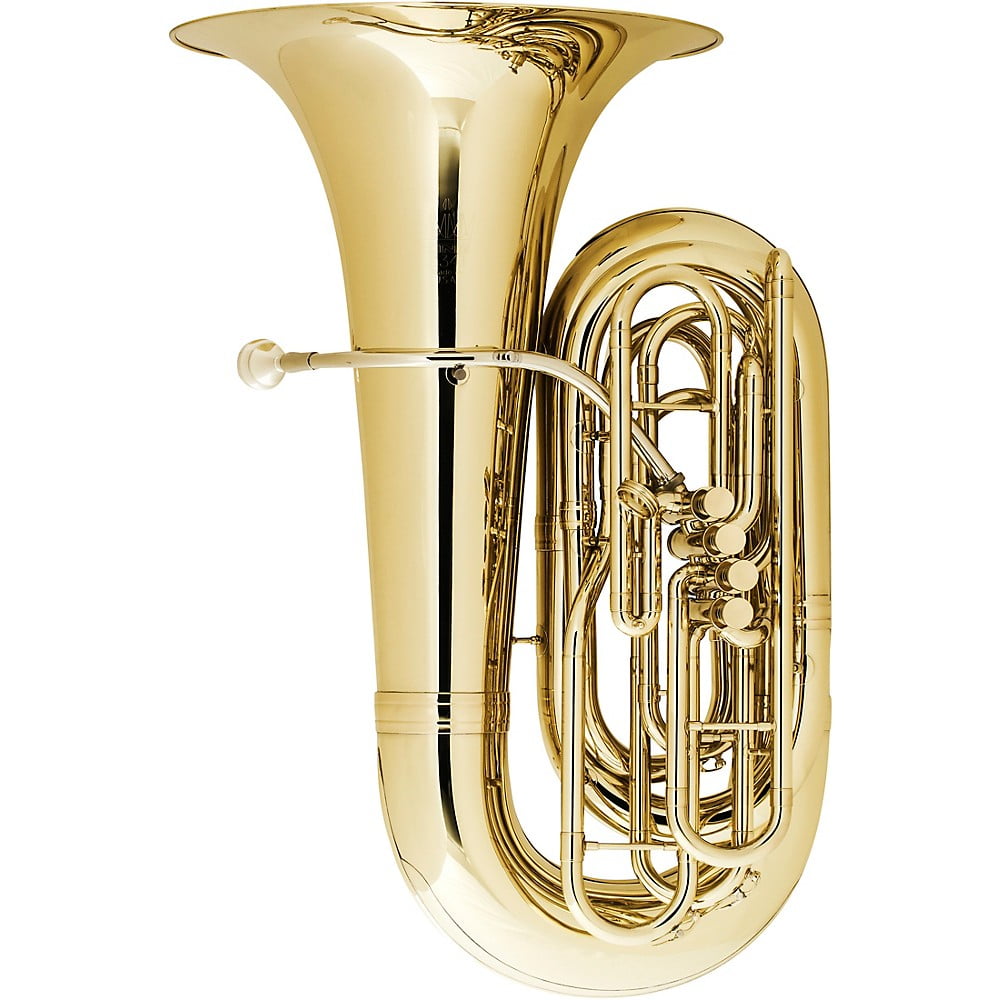 Silver 4 Valve Tuba