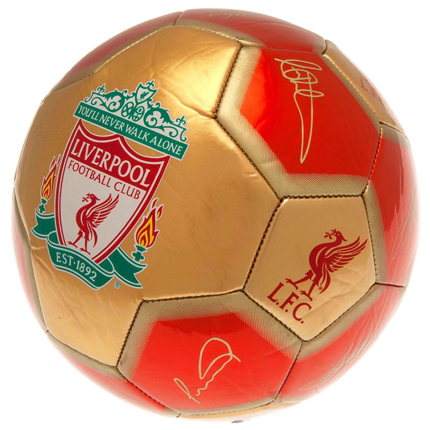 Click here for Liverpool Fc Ynwa Signature Football prices
