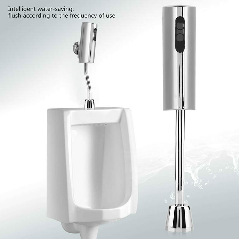 Automatic Urinal Flush Valve DC 6V Touchless Automatic Sensor Flush ...