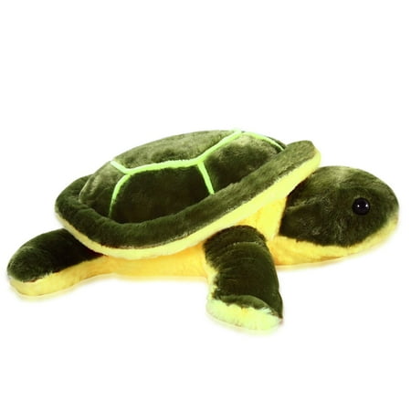 Sea Turtle Stuffed Animal, Soft Turtle Plush Toy Plushie Birthday Party ...