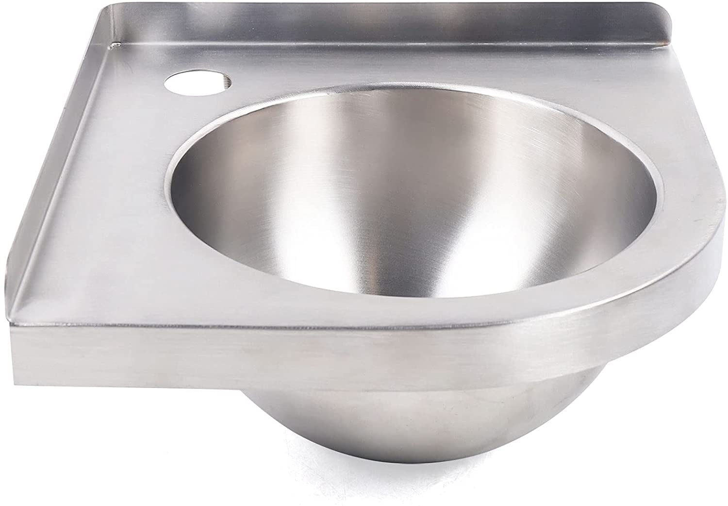DENEST Bathroom Corner Basin Sinks Boat Caravan RV Triangular Stainless ...