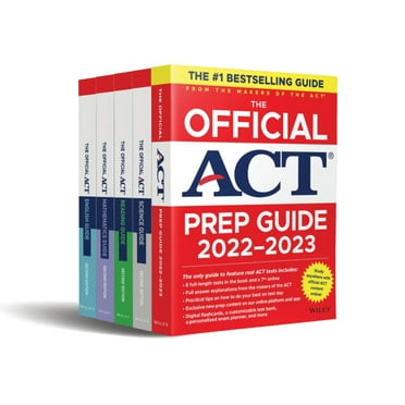 The Official ACT Prep Pack with 6 Full Practice Tests (4 in Official ...