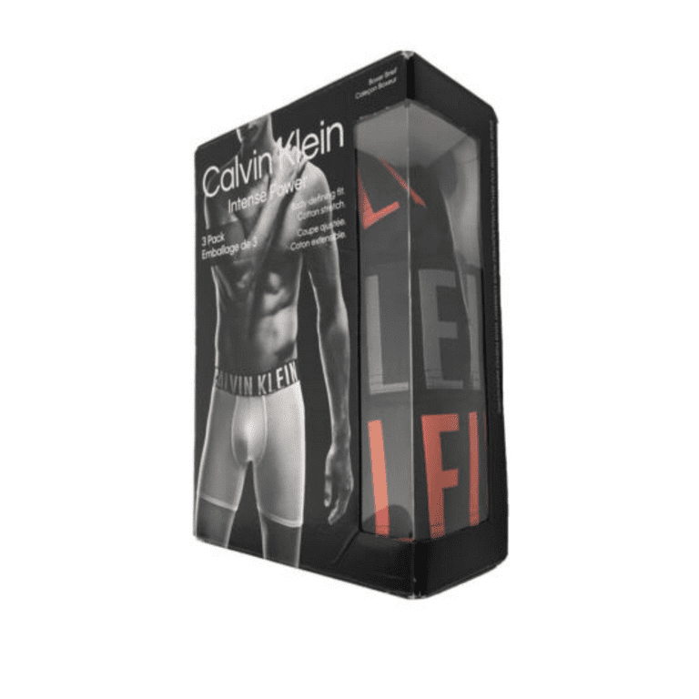 Calvin Klein Men's Intense Power Cotton Stretch 3-Pack Boxer Brief