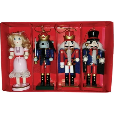 Jeco Large Functional Solid Wood Hand Painted Crafted Nutcracker in ...