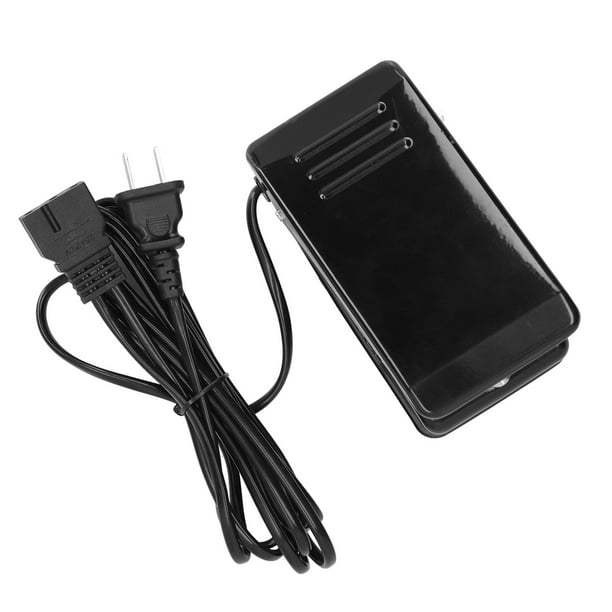 Replacement Foot Pedal, 2.5A Current Sewing Machine Foot Pedal Black ...