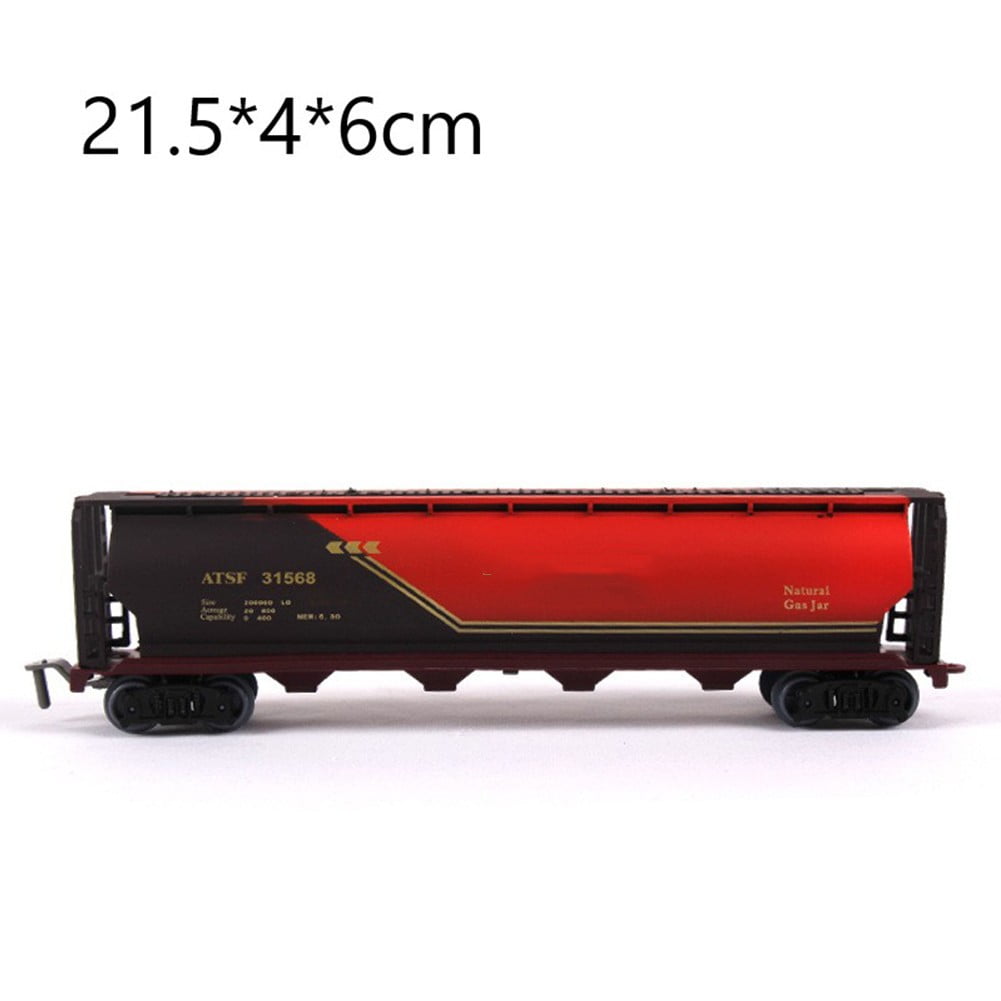 Model Railroads Simulation Rail Track Carriages Classic Train Set Vehicle Toy - Walmart.com