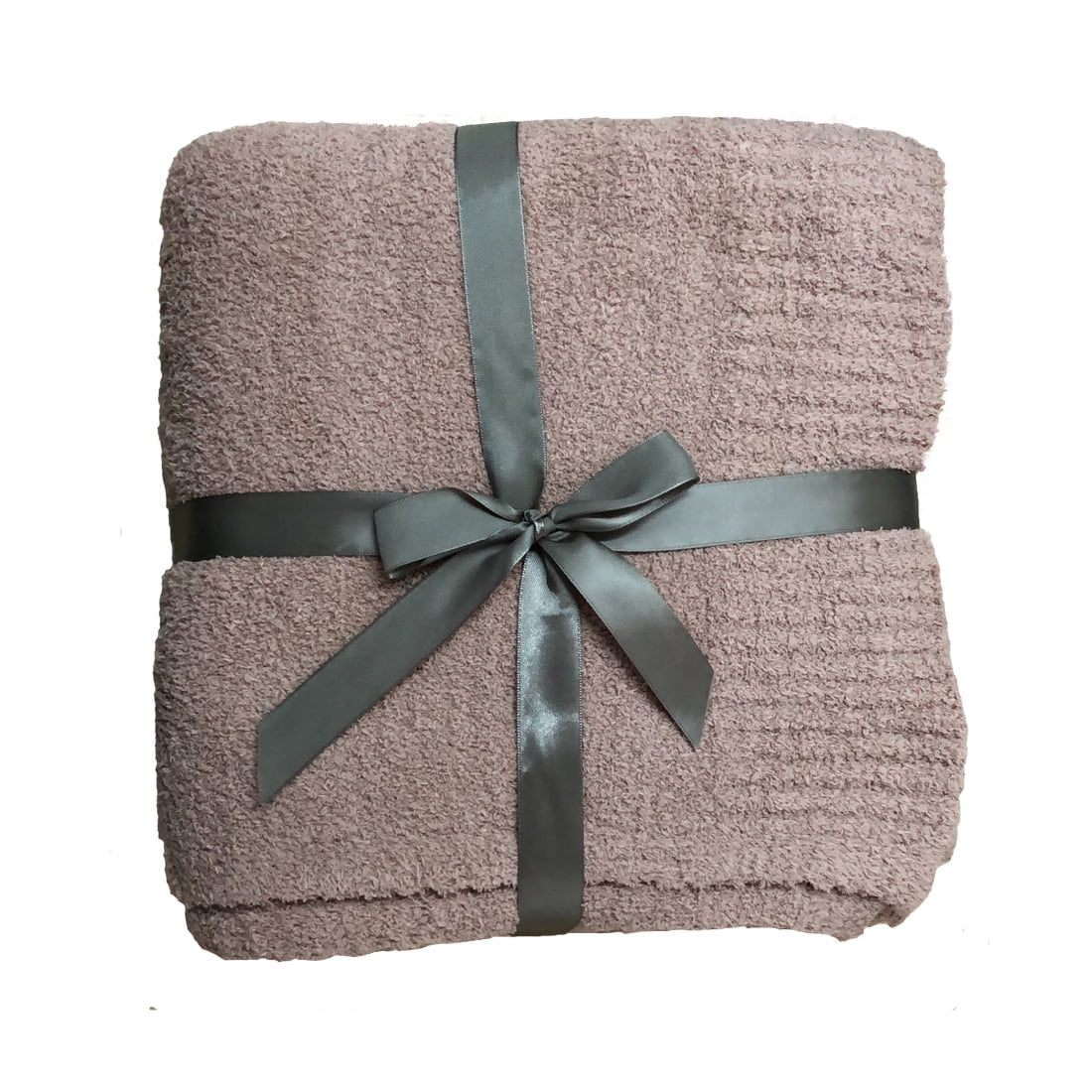 JOOJA Knit Throw Blanket Polyester Plush Super Soft Cozy Blanket for ...