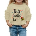 CAIXIA Preppy Sweatshirt for Girls Round Neck Soft Kids Shirts Long ...