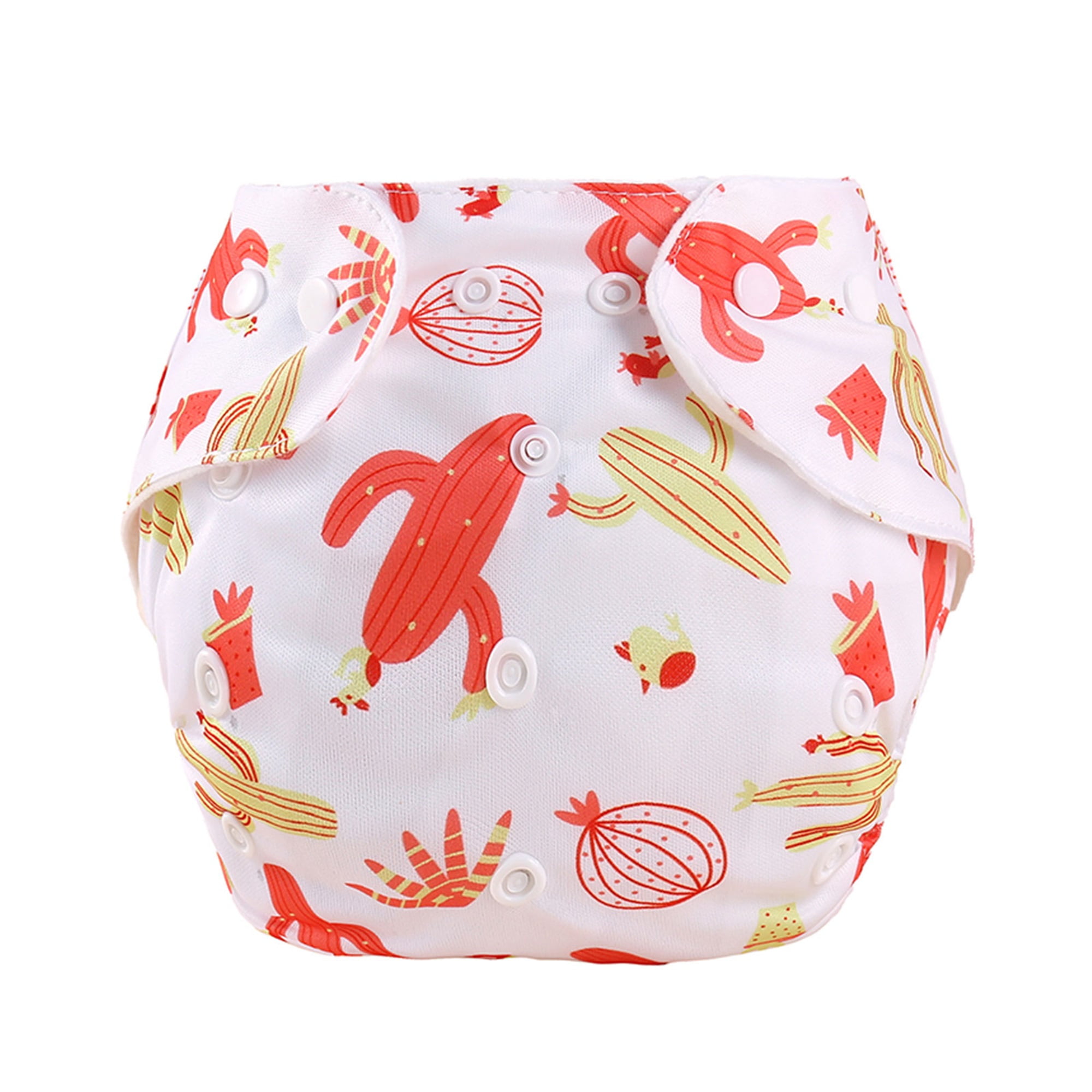 Multitrust Reusable Swim Diaper, Cartoon Print Buttons Adjustable ...